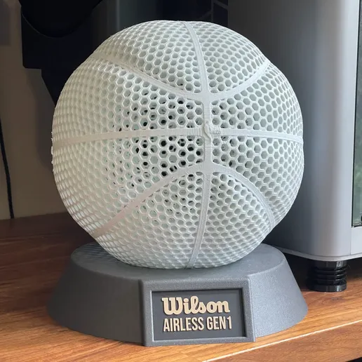 3D printing AIRLESS BASKETBALL V2・Cults
