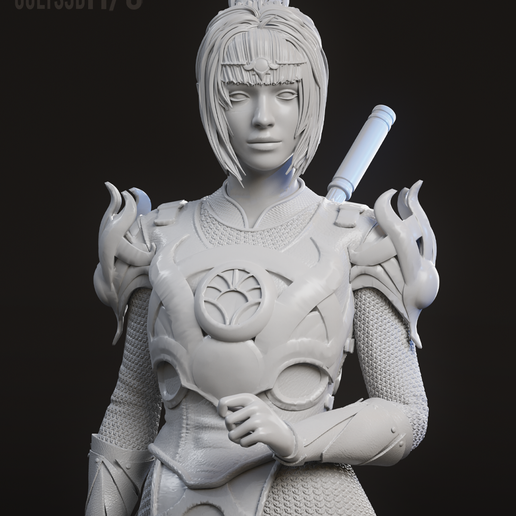 🗿 Shadowheart STL - Yongblood Sculpture・ 3D File for 3D printing・Cults