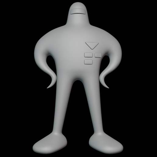 🗿 Starman Earthbound Figure・ STL File for ・Cults