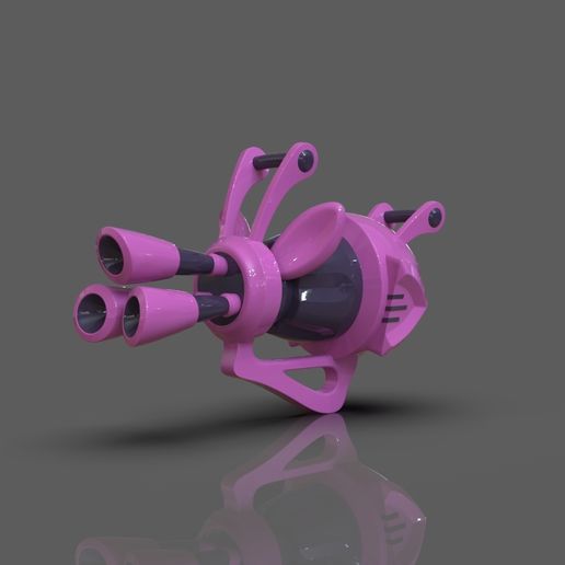 STL file league of legends : jinx's gun ( POW POW ) 🔫 (OBJ and 3MF)・3D ...