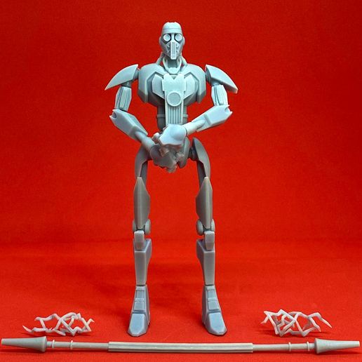 🤖 IG-100 Magnaguard 6 inch Articulated Figure STL 3D print model・ STL ...