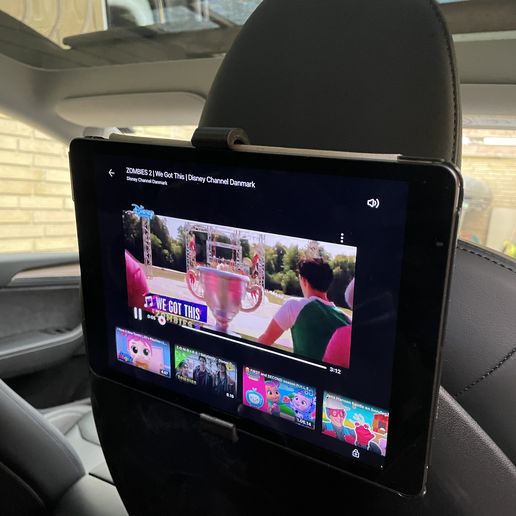 📱 iPad holder for Tesla model 3 / Y・ STL File for 3D printing・Cults