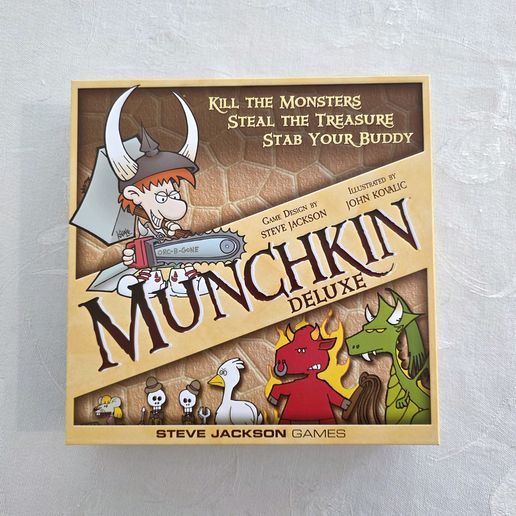 🛰 Munchkin Deluxe (+Space for Expansions and Dungeons) 3D Print Insert ...
