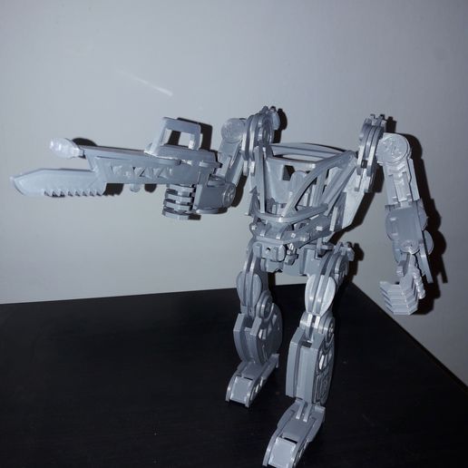 🪵 3D WOODEN PUZZLE AVATAR - RDA ROBOT COMBAT・ STL File for 3D printing ...