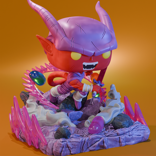 3D file Janemba - Dragon Ball Z: Fusion Reborn 🐉 ・3D printer design to ...