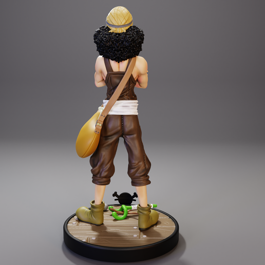 🎨 Ussop one piece・ 3D File for ・Cults