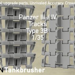 Download 21 3D models from Panzer III / IV track links 1/35 listed by ...