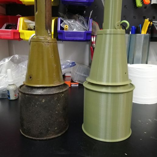 🗺️ RPG 43 - soviet anti-tank grenade from World War II・3D 打印 使用 Prusa ...