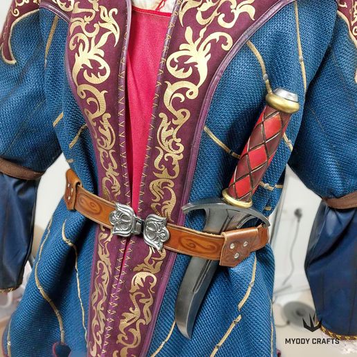 🗡️ BALDUR'S GATE 3 ASTARION DAGGER FOR COSPLAY・ STL File for 3D ...