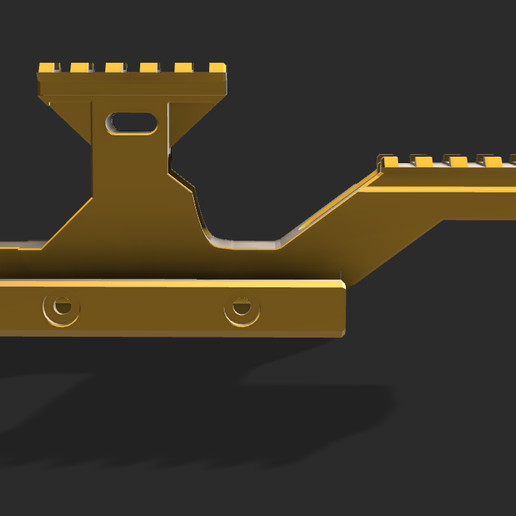 STL file GBRS HYDRA-inspired 3D mount for Airsoft 🔫 ・3D print design to ...