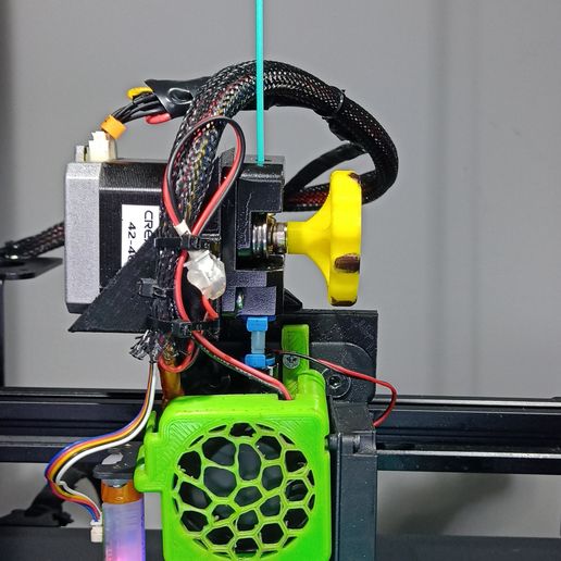 🧞‍♂️ Ender3 v2 Neo soporte para extrusor directo + adaptador porta ...