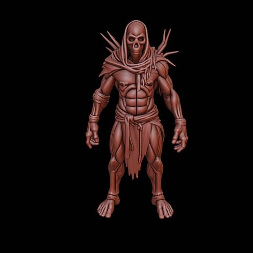 3D file Skinwalker Bust 👤 ・3D printer design to download・Cults