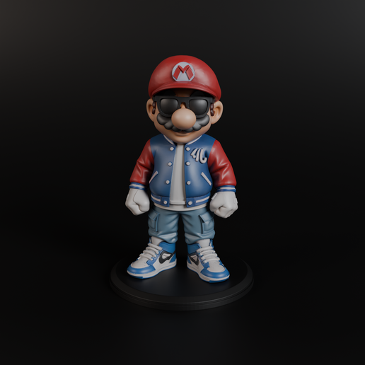 🕹 Urban Mario – Modelo 3D en STL para impresión・Archivo STL para ...