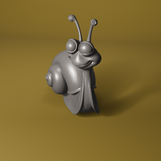 🐌 Funny Snail - Hilarious & Quirky 3D Model STL for Printing・ STL File ...