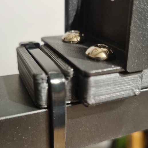 🪢 Ender 3 V3 SE Filament Center Holder 90 deg. eliminate frame wobble ...
