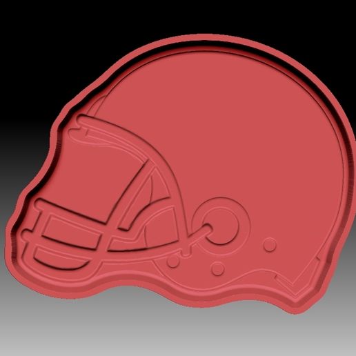 🏈 FOOTBALL HELMET BATH BOMB MOLD・ STL File for ・Cults