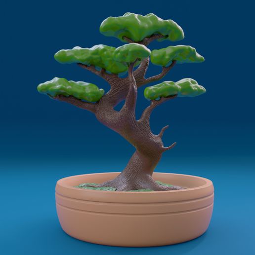 Archivo STL Bonsai Tree Multi-Parts 🌳 ・Diseño para descargar y imprimir ...