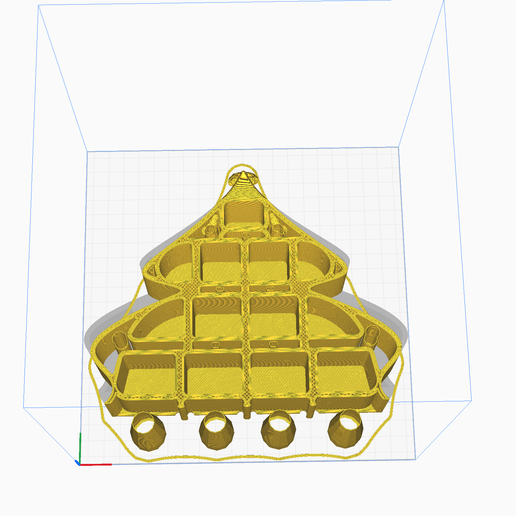 🎄 Lockable Christmas Tree Advent Calendar with Drawers (3D printable ...