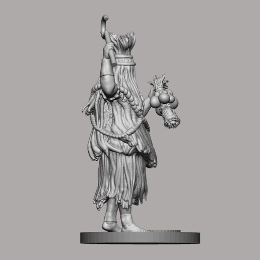🌍 omolu obaluaê lord of healing Orixa・ STL File for 3D printing・Cults