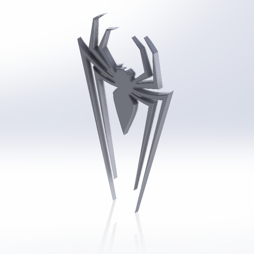 back spiderman logo