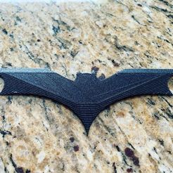 3D printed Dark Knight Rises Batarang・Cults
