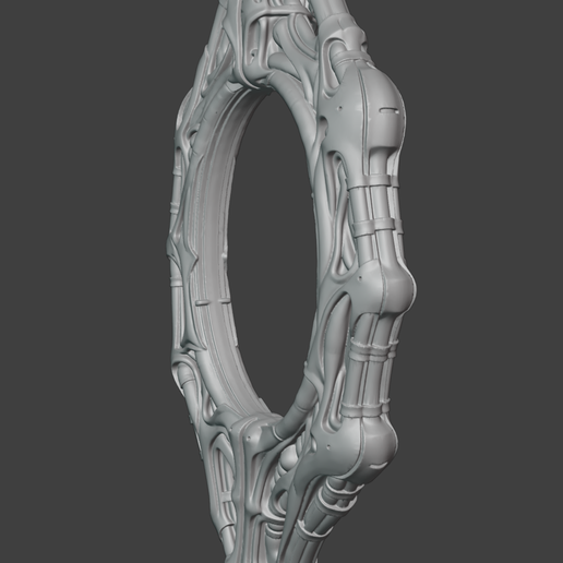 🖼️ Biomechanical Photo/Mirror Frame・ STL File for 3D printing・Cults