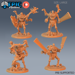 Download 61 3D models from Restless Bones Set ‧ DnD Miniature ...