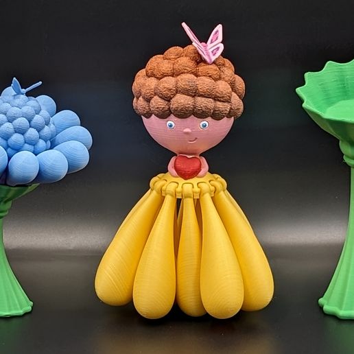 💐 My secret flower, From Elegant Flower to Enchanting Doll - Unveiling ...