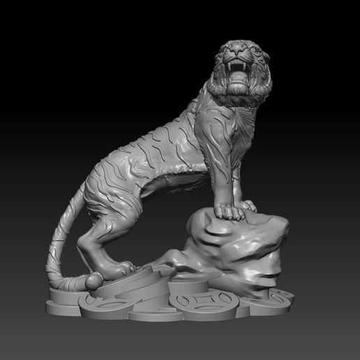 STL file Zodiac Tiger 3D print model 🐅 ・3D print design to download・Cults
