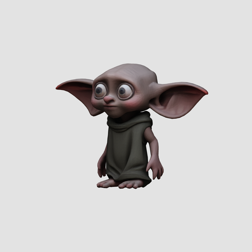 STL file Rare Harry Potter Dobby 👤 ・3D print design to download・Cults