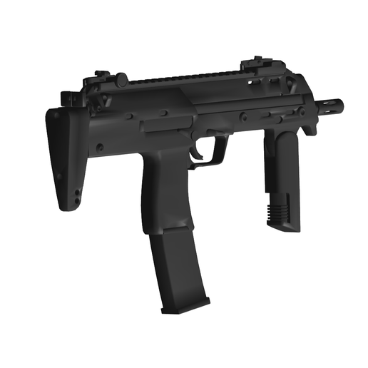 🔫 Heckler Koch MP7・文件用于 OBJ 三维打印・Cults