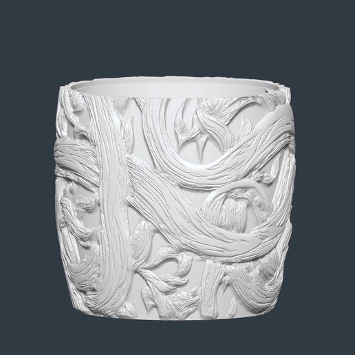 🪴 Twisted Branch Planter No Supports – Organic Tree Pot STL・ STL File ...