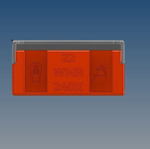 🥫 .22 WMR 240x storage fits inside 7.62 NATO ammo can・ STL File for ・Cults