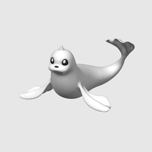 Archivo STL Jugong (Dewgong) Farbig, Pokedex Nr. 087 // Pokemon 🐉 (3MF ...