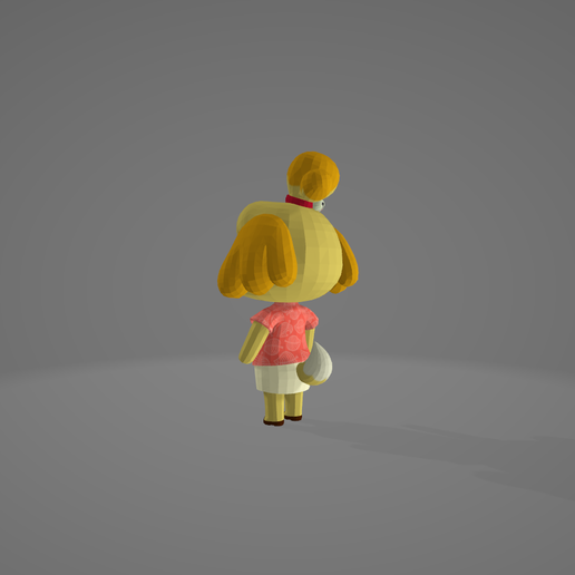 🆕 ANIMAL CROSSING ISABELLE・ STL File for 3D printing・Cults