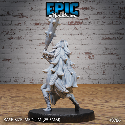 3D file Blue Oni Girl Set ‧ DnD Miniature ‧ Tabletop Miniatures ...