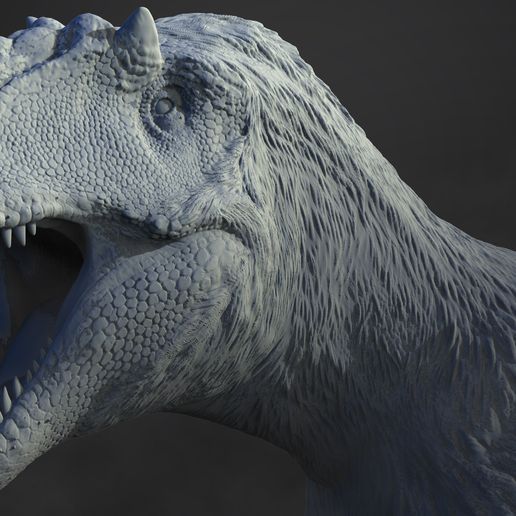 🤴 Yutyrannus The Feathered Tyrant King 3D Model・ 3D File for 3D ...