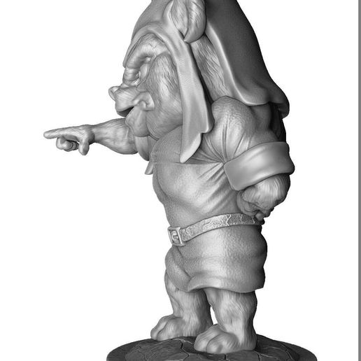 STL file Gruffi Gummi angry bear for 3d printin STL 😡 ・Template to ...