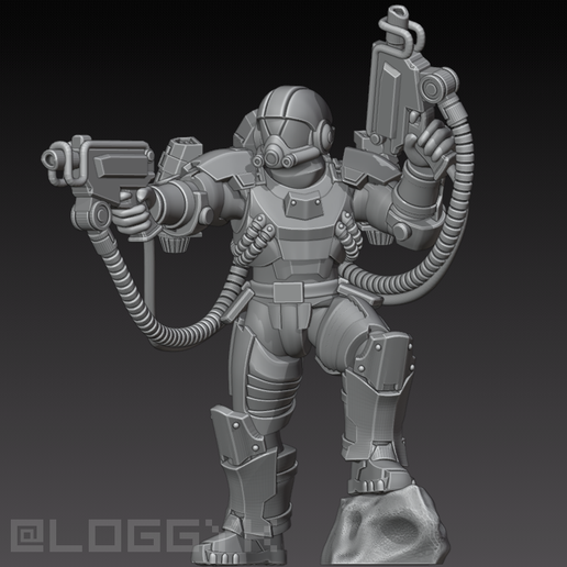 🎲 Void Divers Spec Ops Squad・ 3D File for 3D printing・Cults