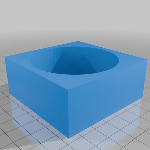 🟪 Square SCH-40 2" PVC Cap・Free 3D File for ・Cults