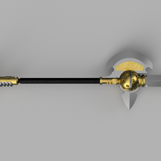 STL file Dark Angel Halberd 👼 ・3D print object to download・Cults