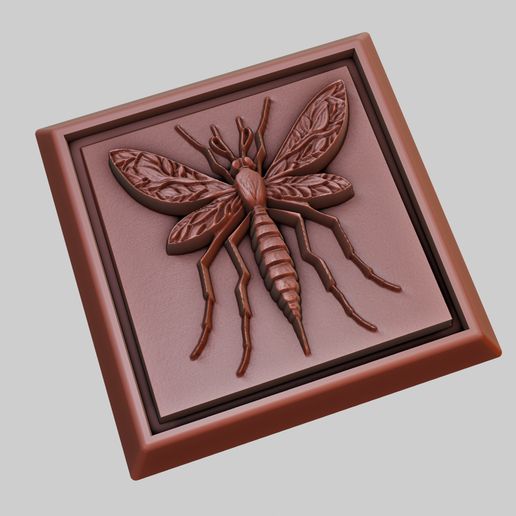 3D file Mosquito Animal 3D Model for CNC Router Laser & 3D Printer 🦟 ...
