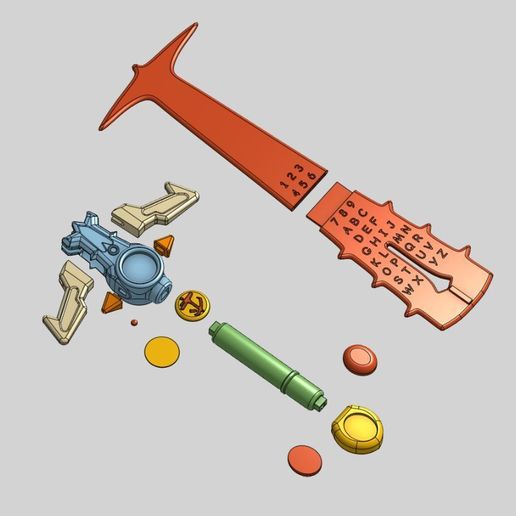 🗡️ Babys First Crucible Doom inspired toy sword・ 3D File for 3D ...