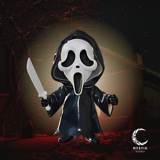 🎬 Horror Chibi Collection - 7 horror movie icons・ STL File for 3D ...