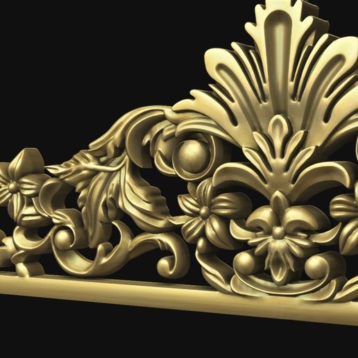 🛏️ Luxury Bed Headboard 3D Model・ STL File for 3D printing and CNC ...