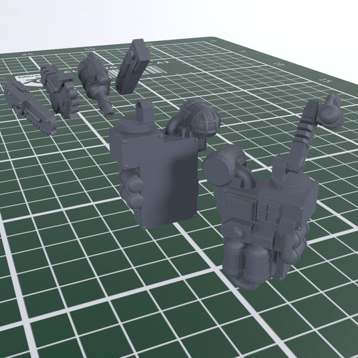 ⚕️ Medical Robotic arm BackPack・Free 3D File for ・Cults