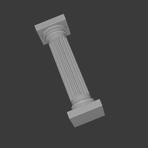 3D file COLUMN STL 🧸 ・3D printer design to download・Cults