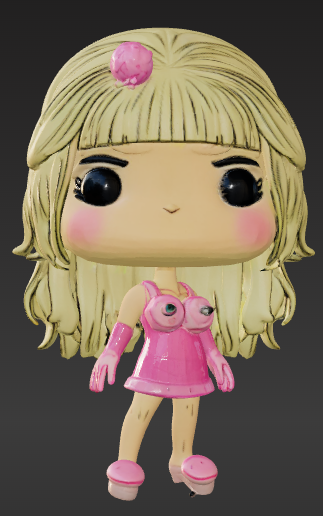 👾 "Austin Powers Fembot - Pop Funko Style 3D Model | STL Figurine"・ 3MF ...