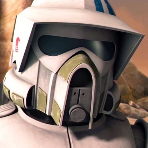 ⭐ Star Wars ARF Trooper Helmet | 3D Printable STL | Star Wars Clone ...