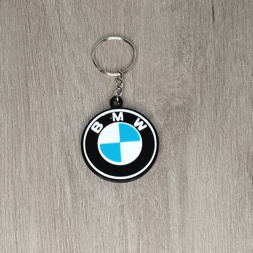 STL file BMW Logo Key Ring 🔑 ・3D printing template to download・Cults